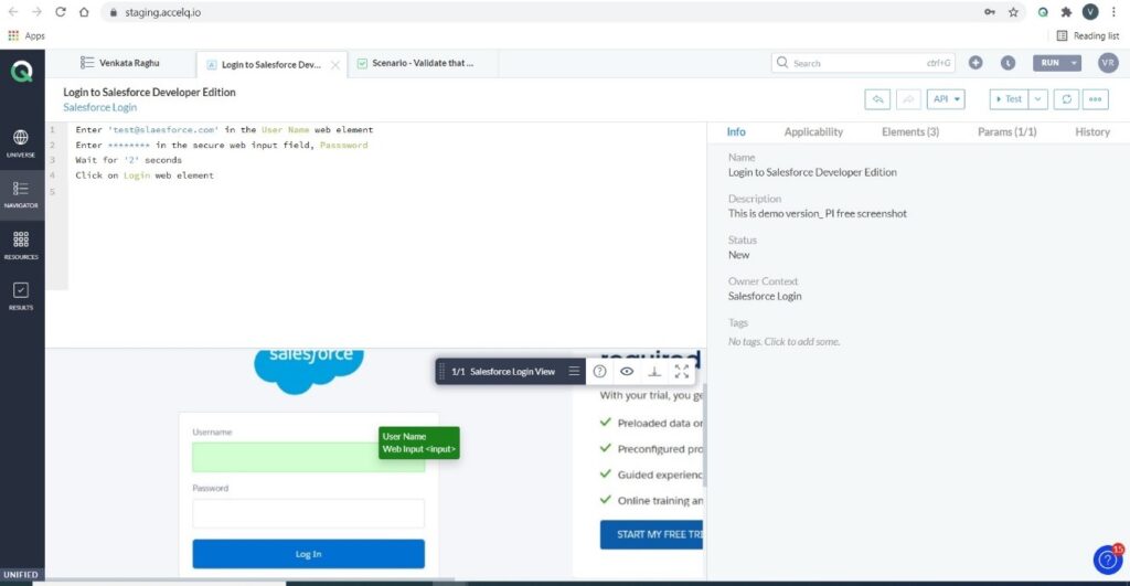 ACCELQ helps overcome Salesforce Test Automation challenges ACCELQ helps overcome Salesforce Test Automation challenges