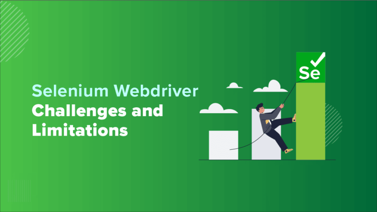 Selenium WebDriver – Challenges and Limitations | ACCELQ