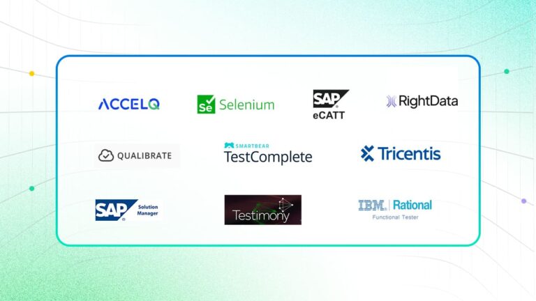 Best SAP testing tools 2025 – Codeless & AI Options