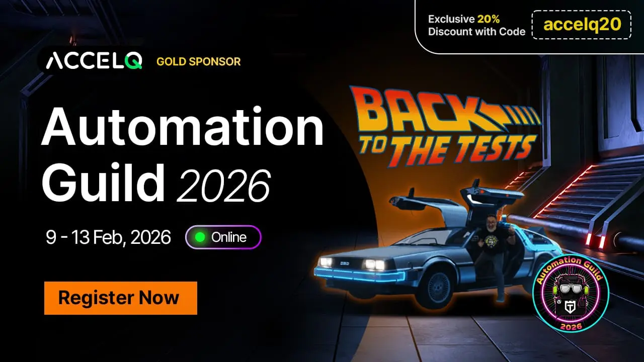 Test the future with ACCELQ’s Agentic AI at Automation Guild '26